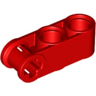 LEGO Axle and Double Pin Connector 3L RED (100 pcs) | BRICKshop - LEGO ...