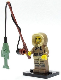 LEGO Eskimo met Hengel (LEGO 880504) | BRICKshop - LEGO en DUPLO specialist