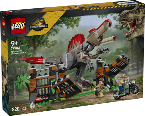 LEGO Jurassic World Spinosaurus Ontsnapping (LEGO 77982 ...