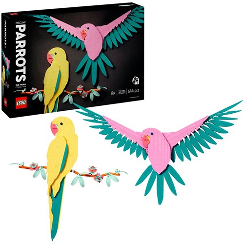 LEGO 31211 Macaw Parrots | 5702017584010 | BRICKshop - LEGO en DUPLO ...