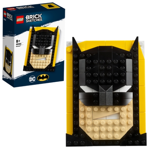 LEGO 40386 Batman | 5702016656770 | LEGO Brick Sketches | LEGO ...
