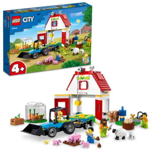 LEGO 60346 Barn & Farm Animals | 5702017161723 | BRICKshop - LEGO en ...