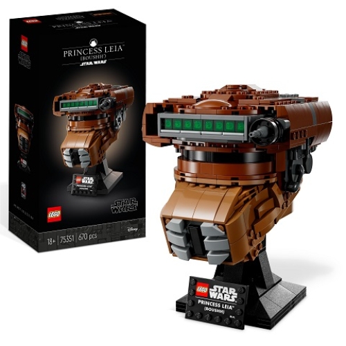 LEGO 75351 Princess Leia Boushh Helmet | 5702017433509 | BRICKshop ...