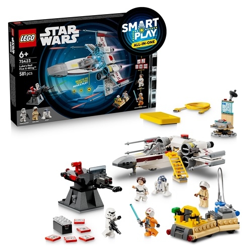 LEGO 75423 SMART Play: Luke's Red Five X-wing | 5702017817705 ...