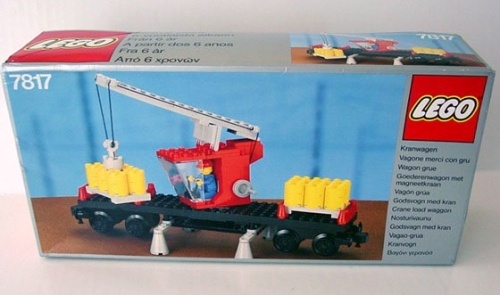 LEGO Wagon met Kraan (LEGO 7817) | BRICKshop - LEGO en DUPLO specialist