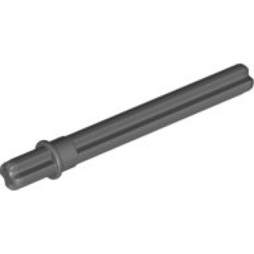 LEGO Shaft 5.5L with Stop Ring DARK GRAY (100 pcs) | BRICKshop - LEGO ...