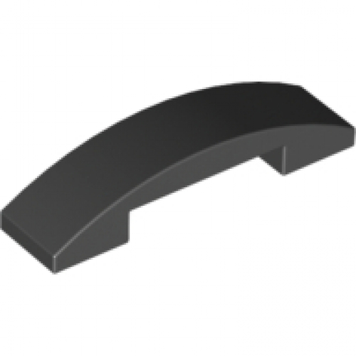LEGO Slope Curved 4x1 Double BLACK (100 pcs) | Arches | LEGO Parts ...