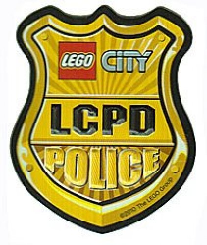LEGO City Politie LCPD Badge | LEGO City | LEGO | BRICKshop - LEGO en DUPLO specialist