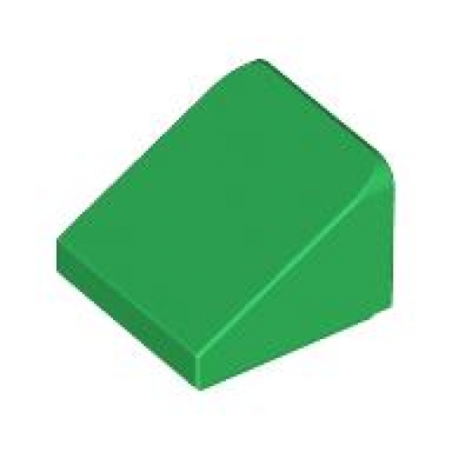 LEGO Slope 30 1x1 GREEN (100 pcs) | BRICKshop - LEGO en DUPLO specialist