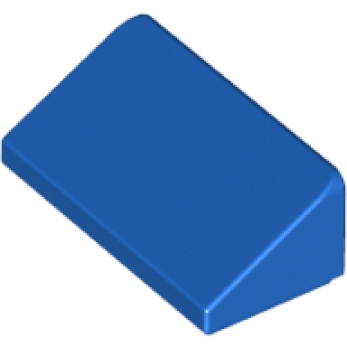LEGO Slope 30 1x2 BLUE (100 pcs) | BRICKshop - LEGO en DUPLO specialist