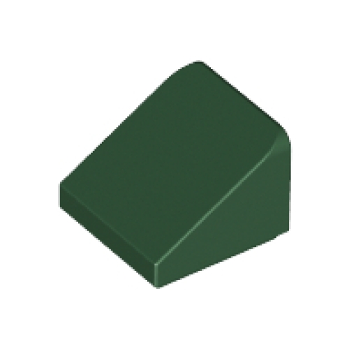 LEGO Slope 30 1x1 DARK GREEN (100 pcs) | Roof tiles | LEGO Parts ...