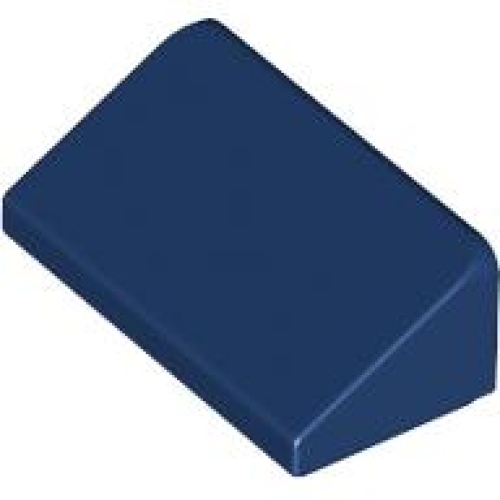 LEGO Slope 30 1x2 DARK BLUE (100 pcs) | BRICKshop - LEGO en DUPLO ...