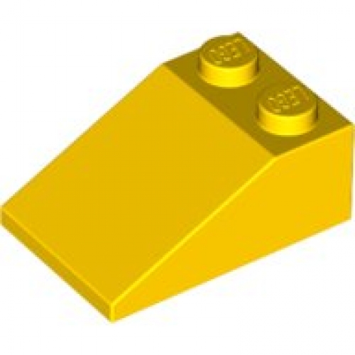 LEGO Slope 33 3x2 YELLOW (100 pcs) | BRICKshop - LEGO en DUPLO specialist