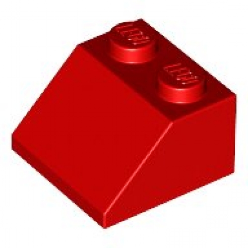 LEGO Slope 45 2x2 RED (100 pcs) | Roof tiles | LEGO Parts | BRICKshop ...