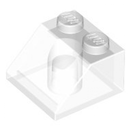 LEGO Slope 45 2x2 TRANS-CLEAR (100 pcs) | BRICKshop - LEGO en DUPLO ...