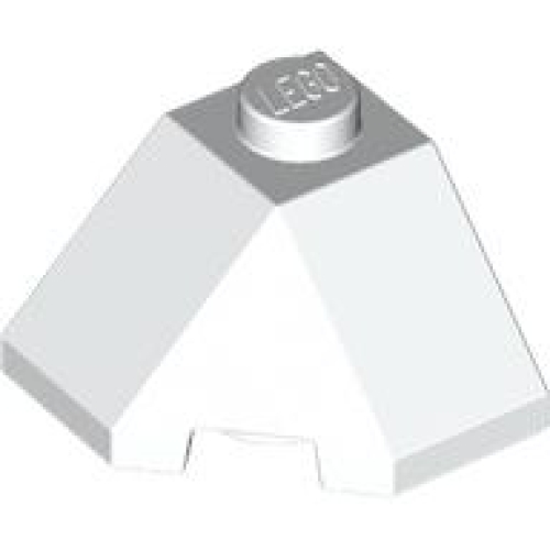 LEGO Slope 45 2x2 Corner Wedge WHITE (100 pcs) | BRICKshop - LEGO en ...