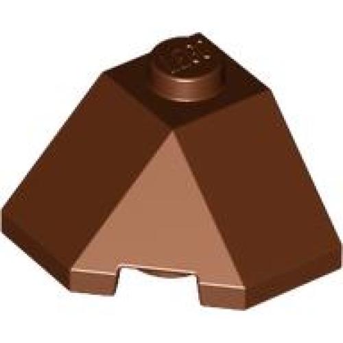 LEGO Slope 45 2x2 Corner Wedge BROWN (100 pcs) | BRICKshop - LEGO en ...