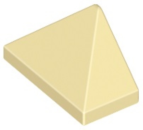 LEGO Slope 45 2x1 Triple TAN (100 pcs) | BRICKshop - LEGO en DUPLO ...