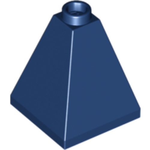 LEGO Slope 75 2x2x2 Pyramid DARK BLUE (100 pcs) | Roof tiles | LEGO ...