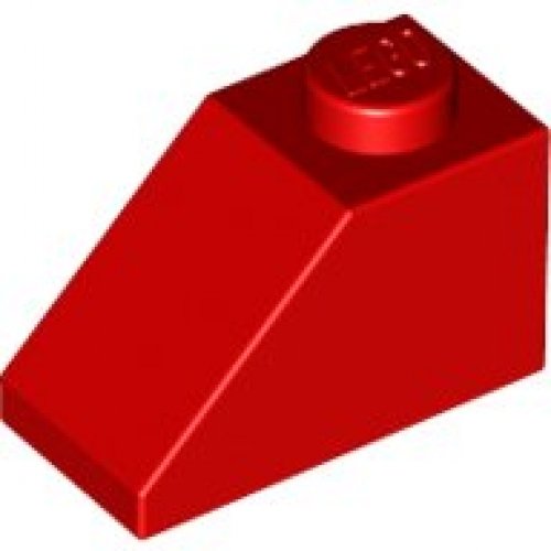 LEGO Slope 45 2x1 RED (100 pcs) | BRICKshop - LEGO en DUPLO specialist