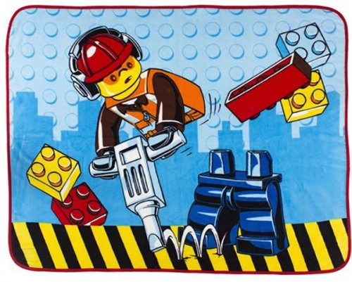 LEGO Fleece Blanket City Constuction | 5055285386733 | BRICKshop - LEGO ...
