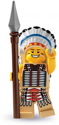 LEGO Indiaan met Speer (LEGO 880303) | LEGO Minifigs | LEGO | BRICKshop ...