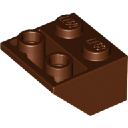 LEGO Slope 45 2x2 Inverted BROWN (100 pieces) | BRICKshop - LEGO en ...