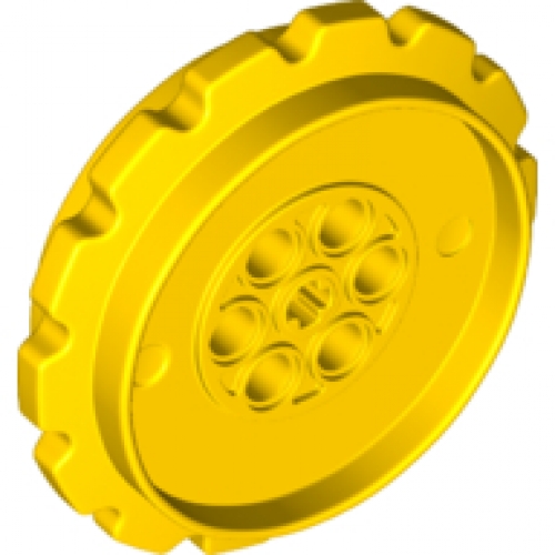 LEGO Tread Sprocket Wheel EXTRA Large YELLOW | Wheels and Tyres | LEGO ...