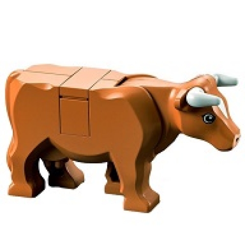 LEGO Cow with White Spot on Head NOUGAT | BRICKshop - LEGO en DUPLO ...