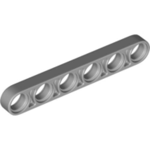 LEGO Liftarm 1x6 Thin LIGHT GRAY (100 pcs) | BRICKshop - LEGO en DUPLO ...