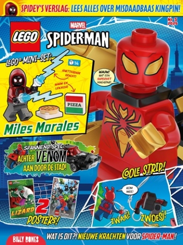 LEGO Marvel Spiderman Magazine 2025-3 | 8710823008085 | LEGO Boeken ...