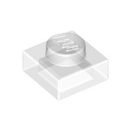 LEGO Plate 1x1 TRANS CLEAR (100 pcs) | BRICKshop - LEGO en DUPLO specialist