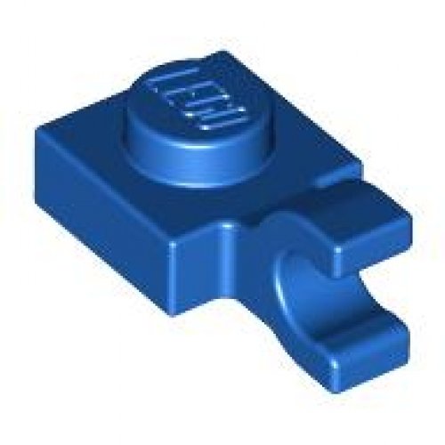 LEGO Plate 1x1 with Clip Horizontal BLUE (100 pcs) | Plates | LEGO ...