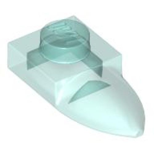 LEGO Plate 1x1 with Tooth TRANS LIGHT BLUE (100 pcs) | Plates | LEGO ...