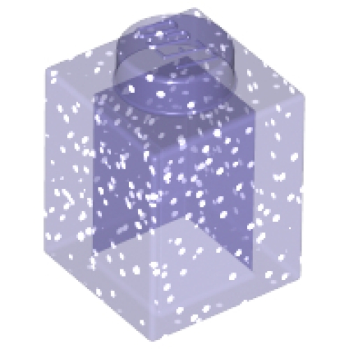 LEGO Brick 1x1 GLITTER TRANSPURPLE(100 pcs) | BRICKshop - LEGO en DUPLO ...