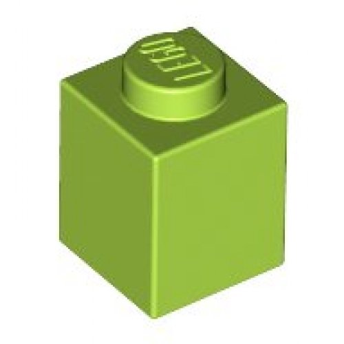 LEGO Brick 1x1 LIMEGREEN (100 pcs) | BRICKshop - LEGO en DUPLO specialist