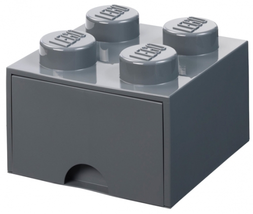 LEGO Brick Drawer 4 DARK GRAY | 5711938034290 | BRICKshop - LEGO en ...