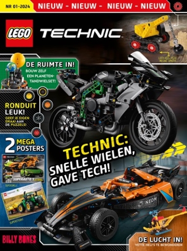 LEGO Technic Magazine 2024-1 | 8710823007941 | BRICKshop - LEGO en ...