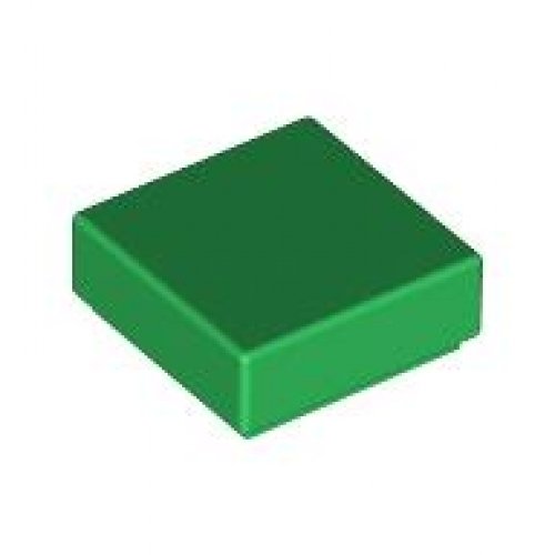 LEGO Tile 1x1 GREEN (100 pcs) | BRICKshop - LEGO en DUPLO specialist