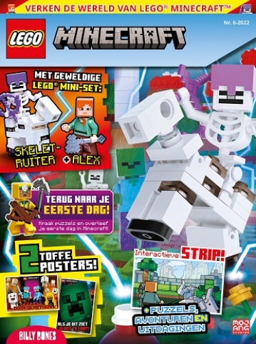LEGO Minecraft Magazine 2022-6 | 8710823006005 | BRICKshop - LEGO en ...
